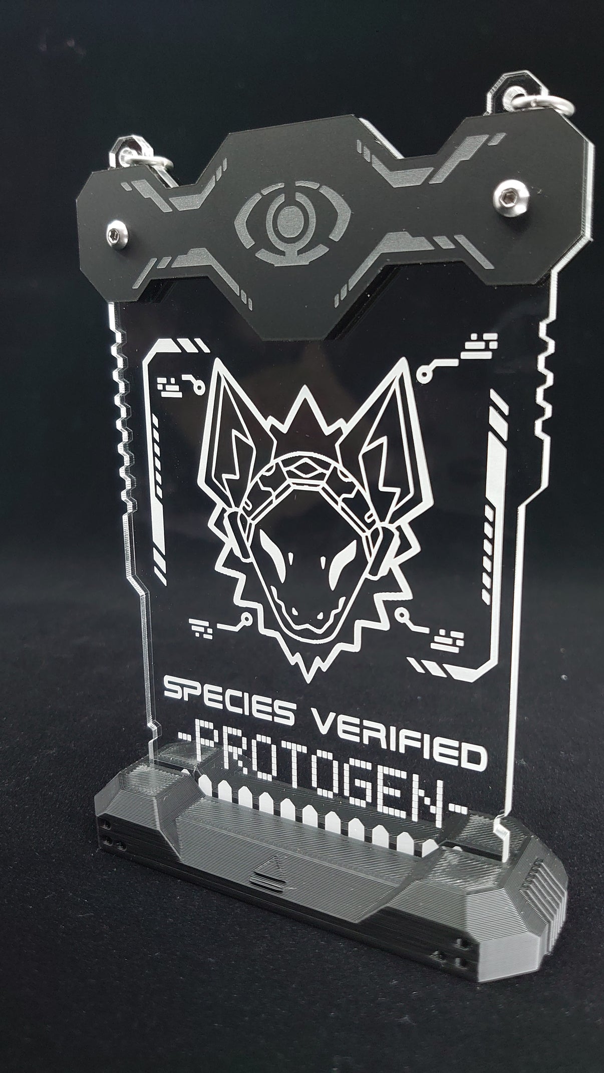 PROTOGEN SPECIES VERIFIED BADGE – Illumi-Nation Cyberwear