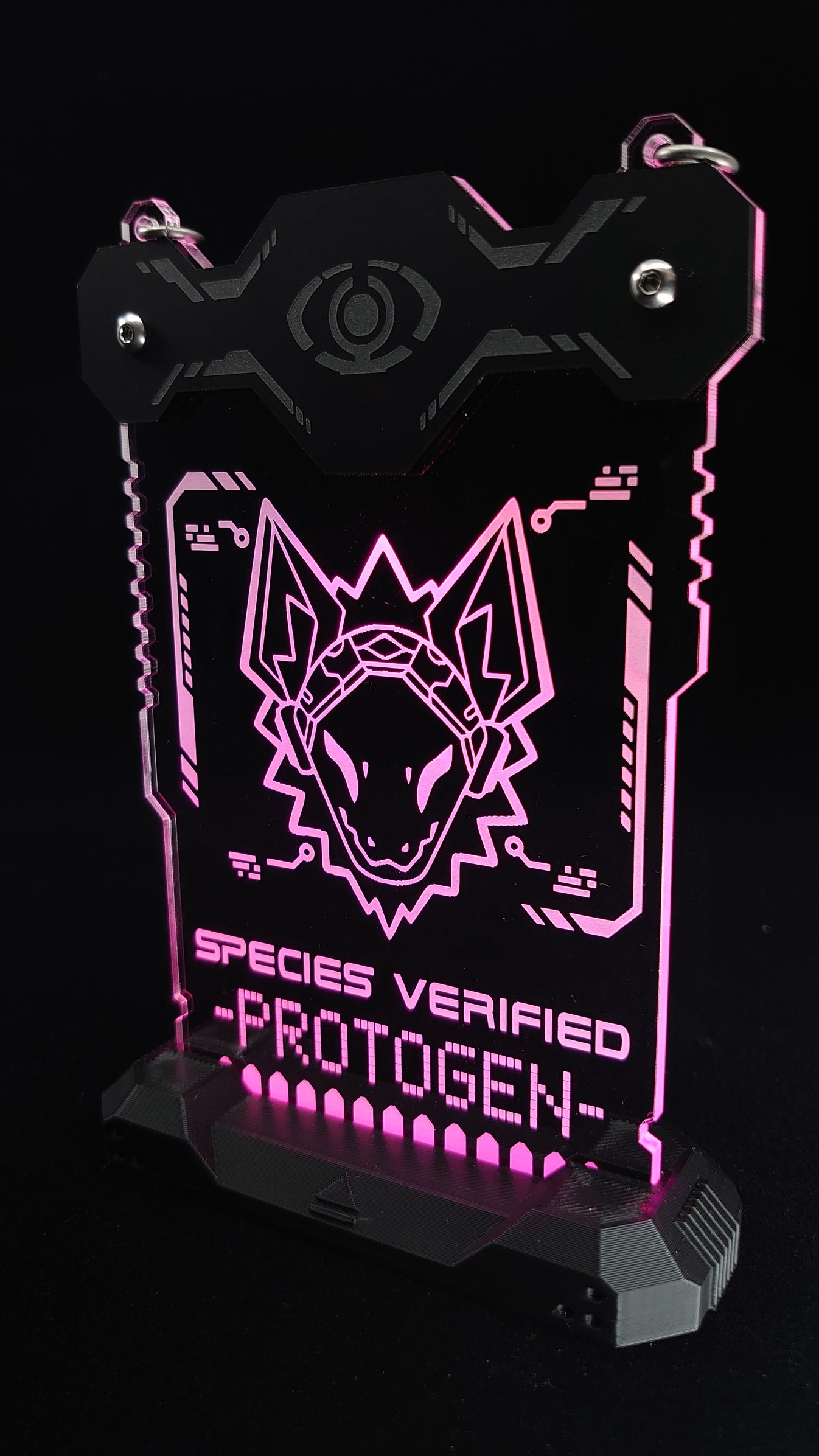PROTOGEN SPECIES VERIFIED BADGE – Illumi-Nation Cyberwear