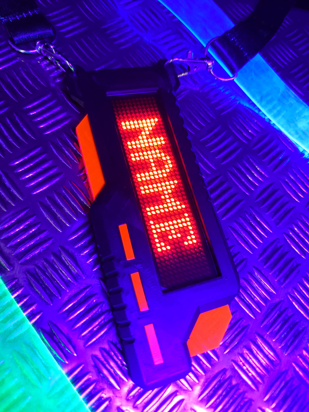 Cybertag led scrollers – Illumi-Nation Cyberwear