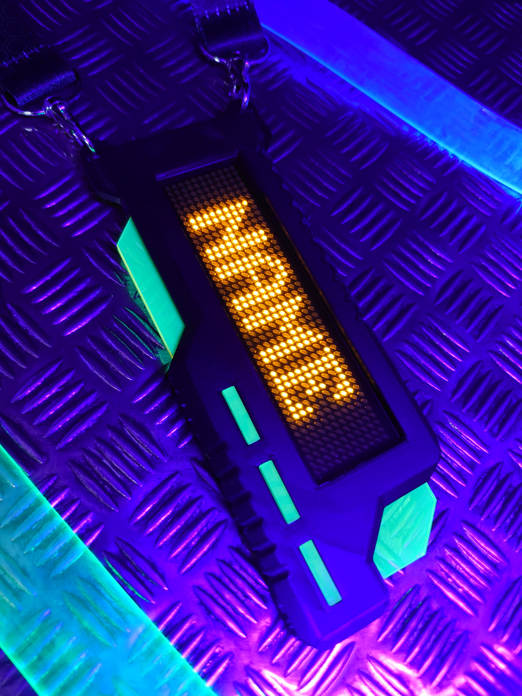 Cybertag led scrollers – Illumi-Nation Cyberwear